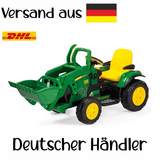 PEG PEREGO JOHN Deere Ground Loader 12V Elektro-Traktor EUR 350,00 ...