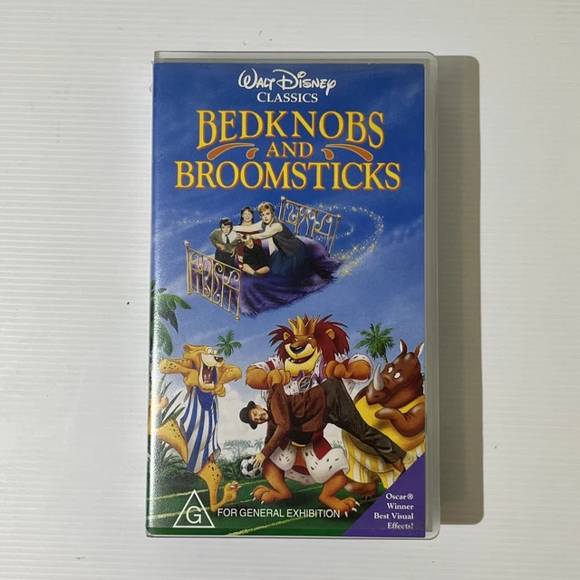 WALT DISNEY CLASSICS Bedknobs and Broomsticks VHS Video VGC Free Shipping. EUR 13,18 - PicClick FR