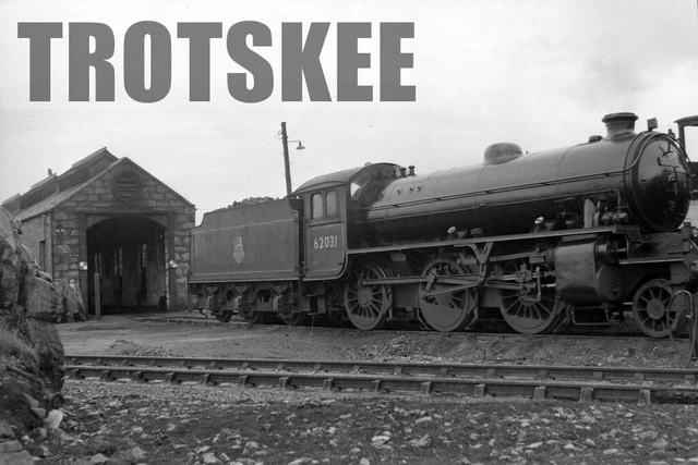 LARGER NEGATIVE BR British Railways Steam Loco Class K1 62031 1953 ...