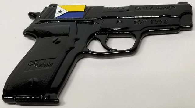 SECRET SERVICE AGENT Challenge Coin UD Sig Sauer P229 Gun Pistol ...