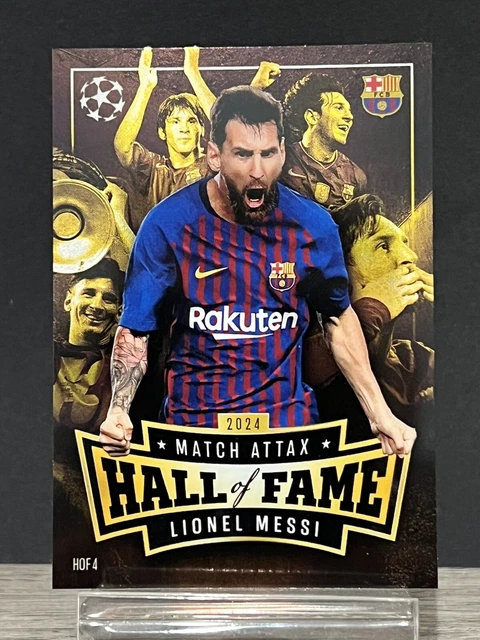 HALL OF FAME Lionel Messi Match Attax 2024/2025 Barcelona 24/25 # HOF4 ...