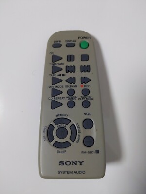 SONY RM-SE2AV ORIGINAL Audio System Remote Control/Remote 1651 £34.92 ...