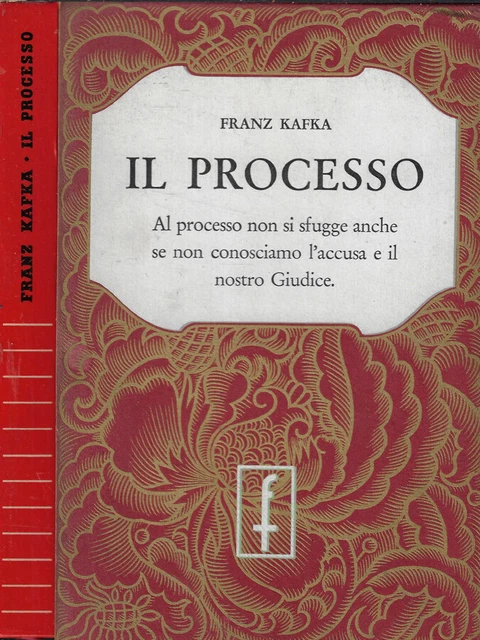 IL PROCESSO. . Franz Kafka. 1960. . EUR 6,00 - PicClick IT