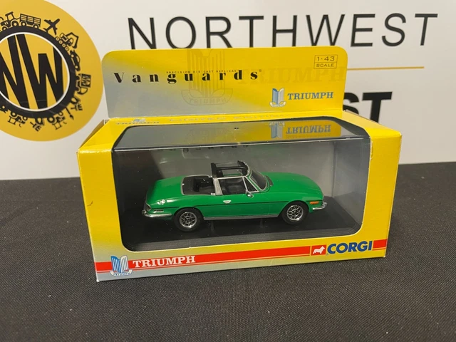 CORGI VANGUARDS 1:43 Scale Va10103 Triumph Stag - Java Green £36.95 ...