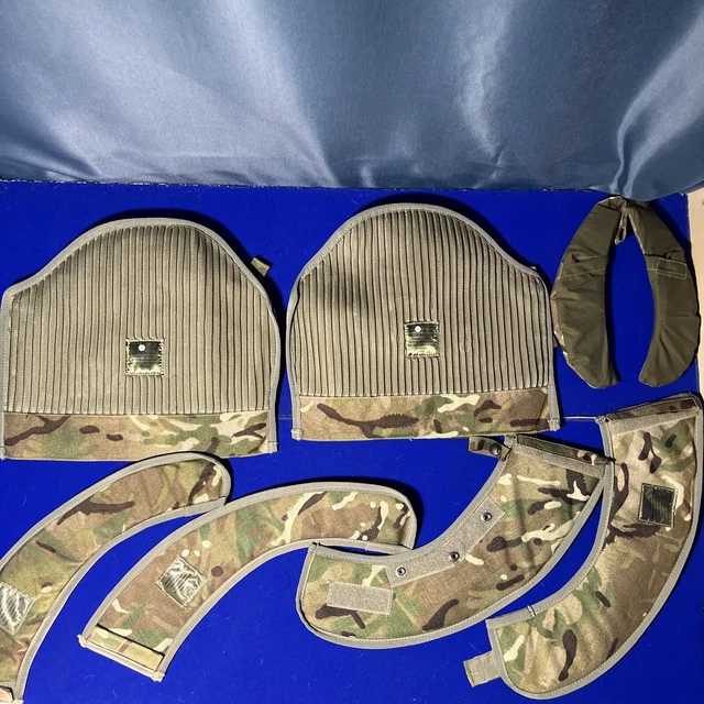 BRITISH ARMY OSPREY Mk4 MTP Body Armour Brassards Collars Shoulder Soft ...