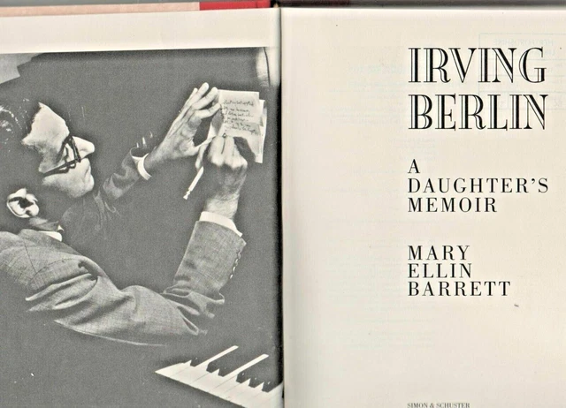 IRVING BERLIN: A Daughter's Memoir by Mary Ellin Barrett (English ...