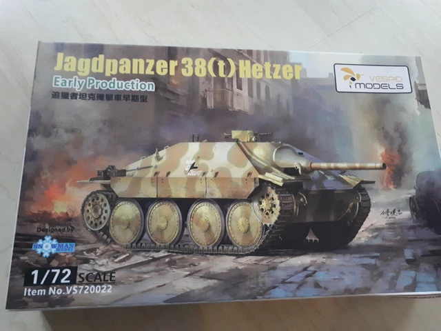 JAGDPANZER 38(T) HETZER | Vespid Models - 1:72 EUR 21,21 - PicClick DE