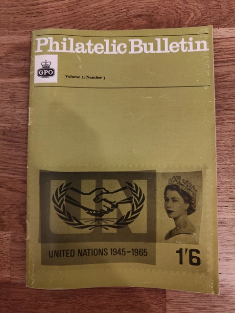 MAGAZINE - BRITISH Royal Mail Philatelic Stamp Bulletin Vol 31 No 3 £2. ...