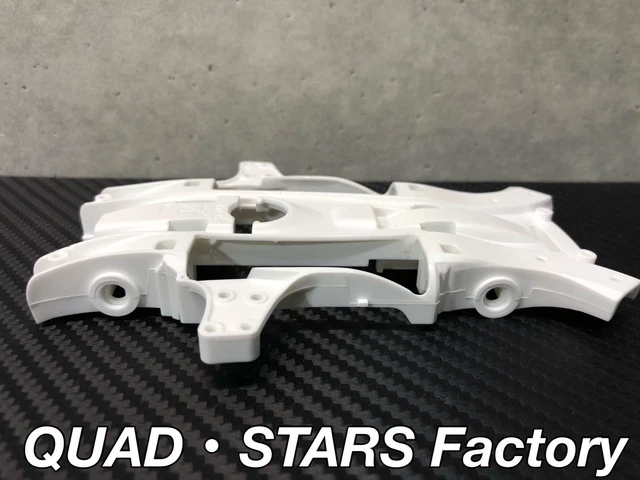 MINI 4WD MA Reinforced Chassis White Bumperless Custom Parts Used £119. ...