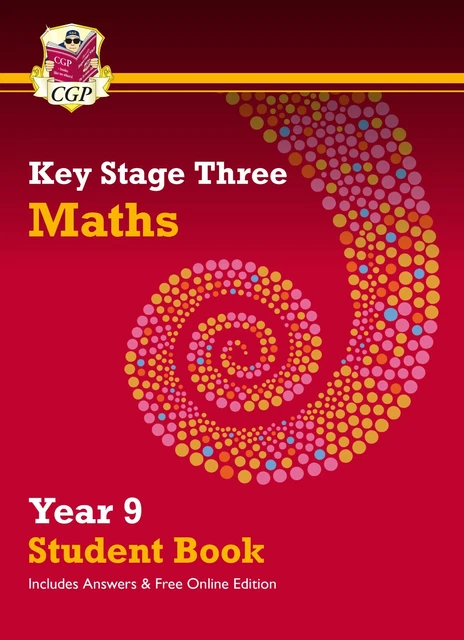 KS3 YEAR 9 Maths Student Book with Answer Key Stage 3 Cgp Key Stage 3 ...