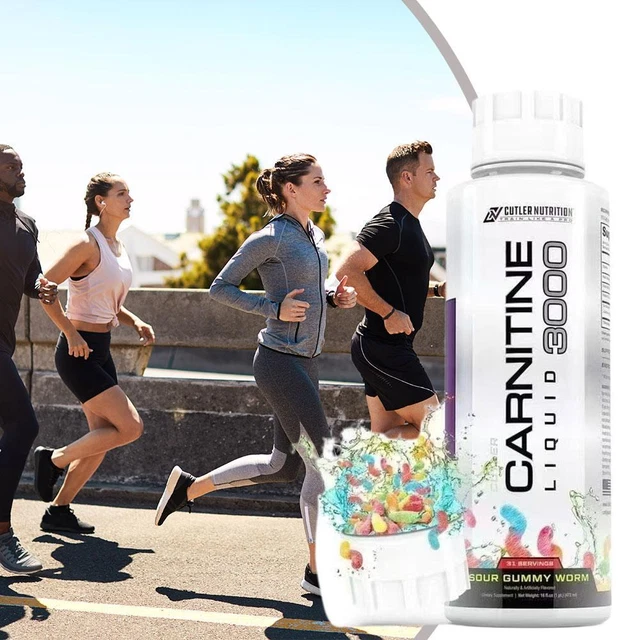 CUTLER NUTRITION LIQUID L-Carnitine Supplement Tart Peach/Sweet and ...