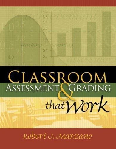 CLASSROOM ASSESSMENT AND Grading That Work $3.77 - PicClick