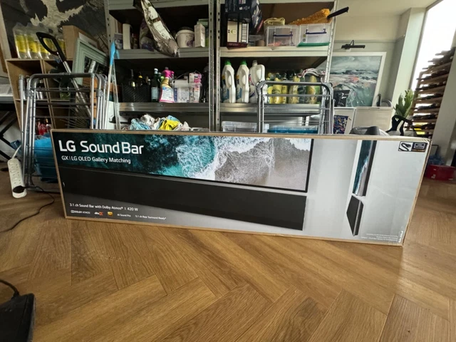 LG GX 3.1 Channel Sound Bar in Black. Brand New in Sealed Box with ...