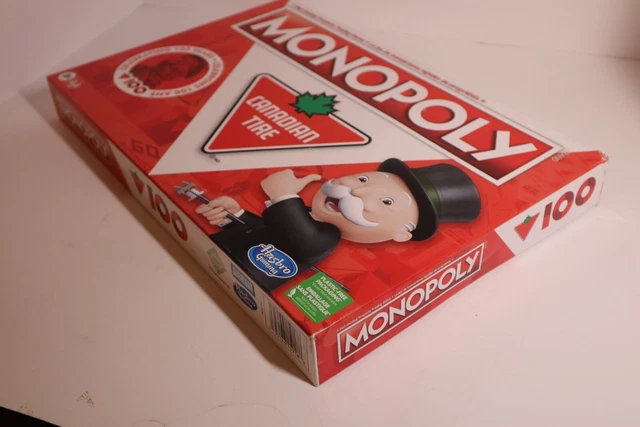 MONOPOLY CANADIAN TIRE 100th Anniversary Canadian Edition Brand NEW sealed box $19.99 - PicClick CA