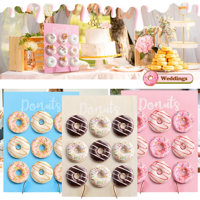 DONUT WALL DONUT Display Board Donut Stand Wood Decor for Party,Wedding ...