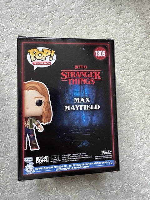 FUNKO POP! STRANGER Things Max Mayfield #1805 Television Vinyl Figure W ...