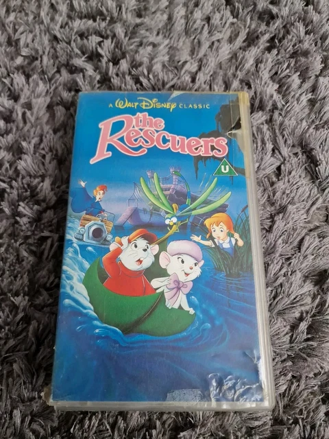 VINTAGE WALT DISNEY The Rescuers VHS Video Tape In Original Case £4.50 ...