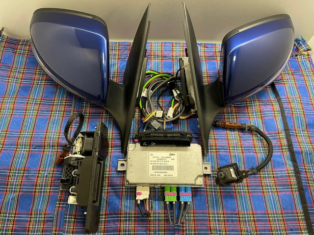 MERCEDES W205 C Class 360 Surround View Cameras Set Kit Wing Mirrors ...