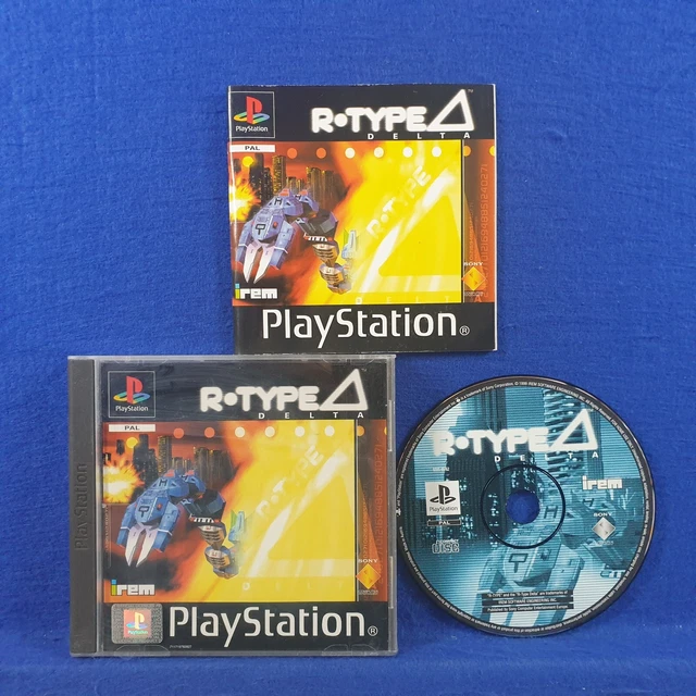 PS1 R-TYPE DELTA Boxed With Manual PAL Version ps2 ps3 EUR 72,53 ...