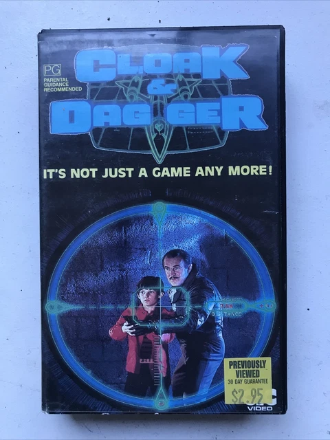 CLOAK AND DAGGER Vhs Cic Video - Rare - Henry Thomas 1984 £16.49 ...