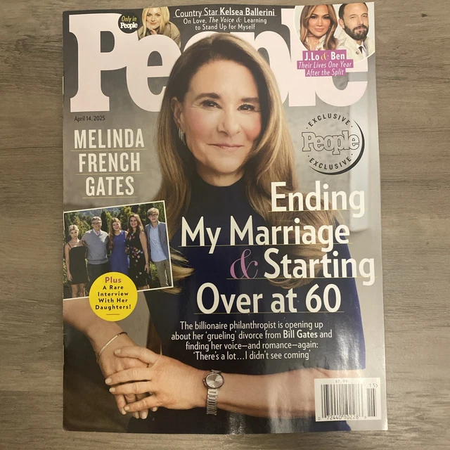 PEOPLE MAGAZINE APRIL 14th 2025 Melinda French Gates $16.99 - PicClick CA