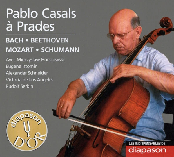 PABLO CASALS JOHANN Sebastian Bach Ludwig van Beethoven Wolfgang ...