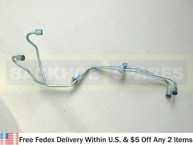 JCB BACKHOE - Pipe Fuel Assembly, No. 3 & No. 4 Injector (Part No. 320/ ...