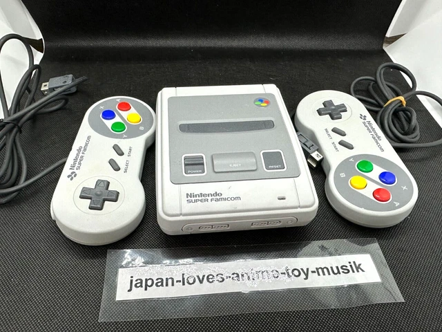 NINTENDO CLASSIC MINI Super Famicom SNES Console No Adapter HDMI Cable ...