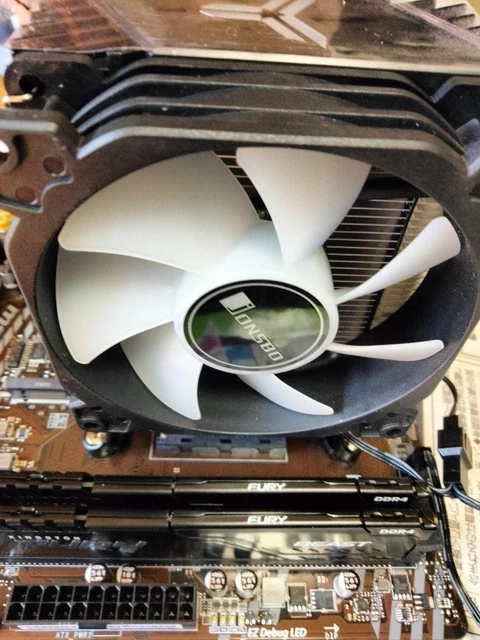 AMD RYZEN 3 3100 CPU Kingston Fury Beast 16GB RAM RGB Cooler Used £285. ...