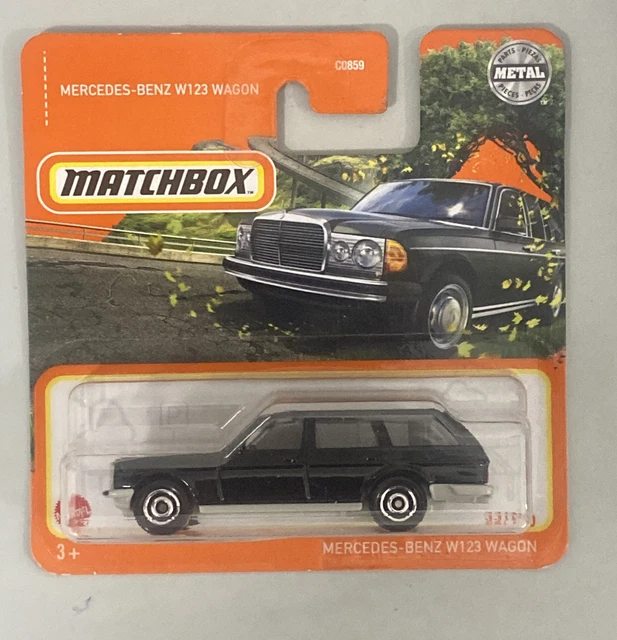 MATCHBOX MERCEDES-BENZ W123 Wagon/estate. 1980. 2022 model Black. New ...