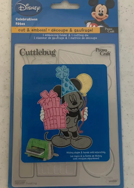 PROVO CRAFT CUTTLEBUG Disney Cutting Die & Embossing Folder ...