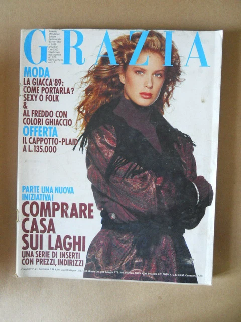 GRAZIA RIVISTA DI moda n 2492 1988 [VL21] EUR 10,37 - PicClick FR