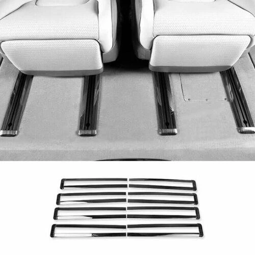 FIT FOR KIA Carnival 2022-2026 Black Seat Adjust Sliding Rail Guard ...