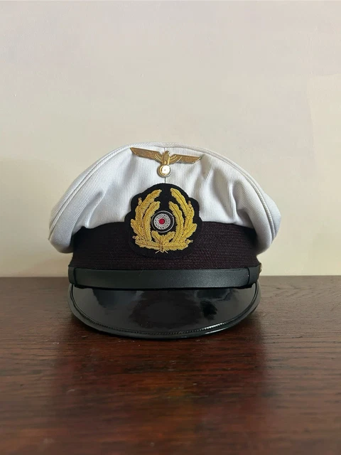 GERMAN WWII REPRODUCTION Kriegsmarine U-Boat Cap NCO £42.28 - PicClick UK