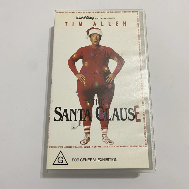 THE SANTA CLAUSE (VHS, 1994) Walt Disney Tim Allen Comedy Family ...