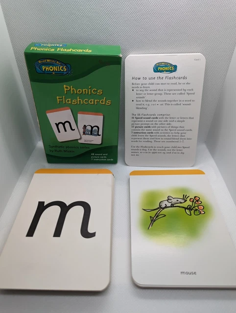 READ WRITE INC. Phonics Flashcards - Ruth Miskin 2007 guter Zustand ... READ WRITE INC. Phonics Flashcards - Ruth Miskin 2007 guter Zustand ...