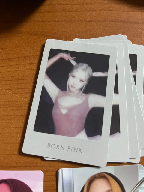 ROSE BLACKPINK 2ND ALBUM BORN PINK Pink Ver Official Photocard KPOP L3 £3.29 - PicClick UK