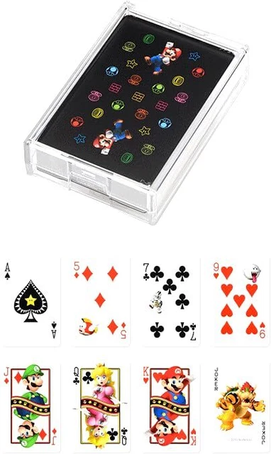 NINTENDO CARD GAME World Mario Playing Cards Neon NAP-03 £25.84 ...