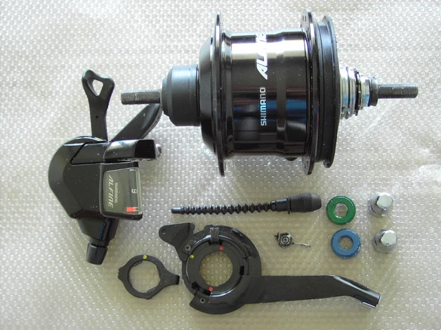 SHIMANO ALFINE 11 SG S700 Nabenschaltung Defekt Mit Schalter Und SHIMANO ALFINE 11 SG S700 Nabenschaltung Defekt Mit Schalter Und