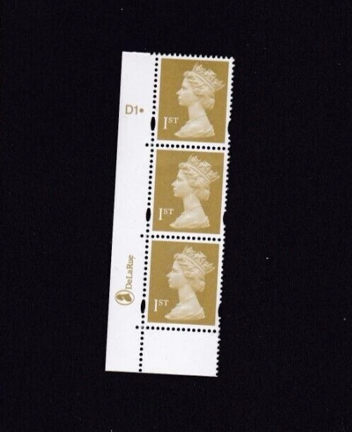 GB STAMPS MACHIN DEFINITIVE, 1st Class X 3, CYLINDER DLR D1 Dot, SG1668, MNH £6.99 - PicClick UK