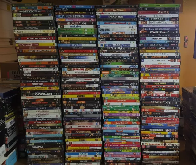 100 WHOLESALE LOT dvd movies assorted bulk Free Shipping Video Dvds CHEAP $67.87 - PicClick CA