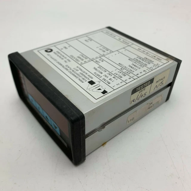 AMALGAMATED PM4-WT-110-5E-4R PANEL Mount Load cell monitor. 110VAC $99. ...