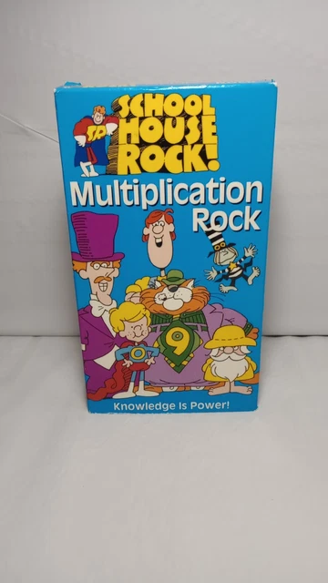 SCHOOLHOUSE ROCK - Multiplication Rock (VHS, 1995) ABC Video £5.51 ...