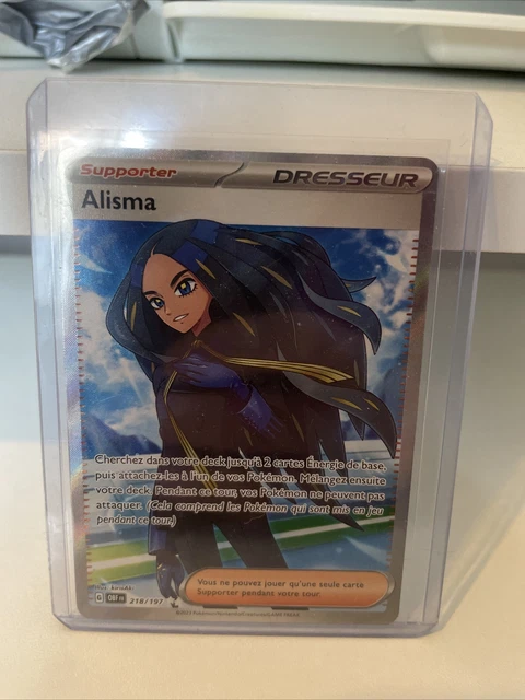 CARTE POKÉMON ALISMA 218/197 EV3 OBF Flammes obsidiennes NEUF FR EUR 5 ...