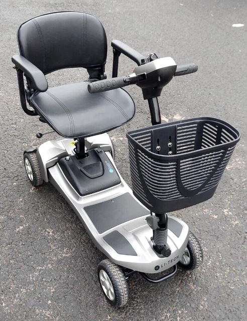 FOLDING MOBILITY SCOOTER. Li-Tech Air+, Lithium Battery. Light ...