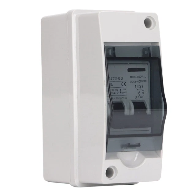 MINIATURE CIRCUIT BREAKER 400V Ip65 Isolator Combiner Box 50Amp ...