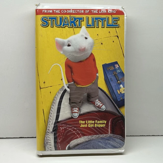 STUART LITTLE VHS 2000 Video Tape Mouse Movie Clamshell Case Buy 2 Get ...