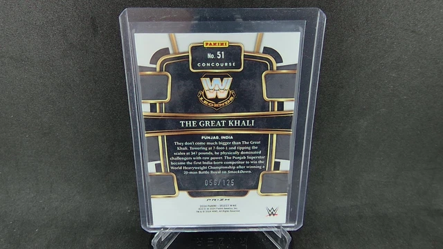 2024 SELECT WWE The Great Khali - White Concourse #51 56/125 $5.00 ...