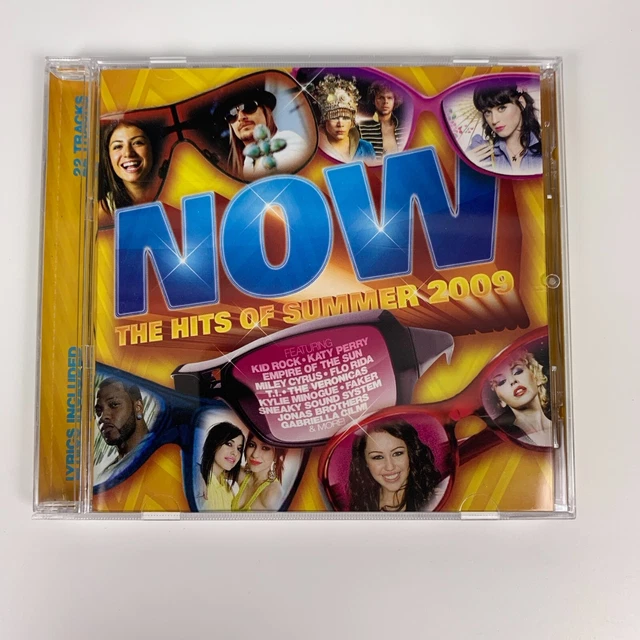 NOW THE HITS Of Summer 2009 by Various Artists (CD 2008) 22 tracks new ...