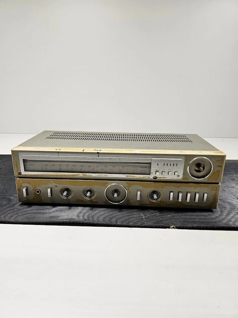 SILVER TA-1500 STÉRÉO Tuner Amplificateur – Entièrement Actif Avec Câble Sans EUR 61,67 ...